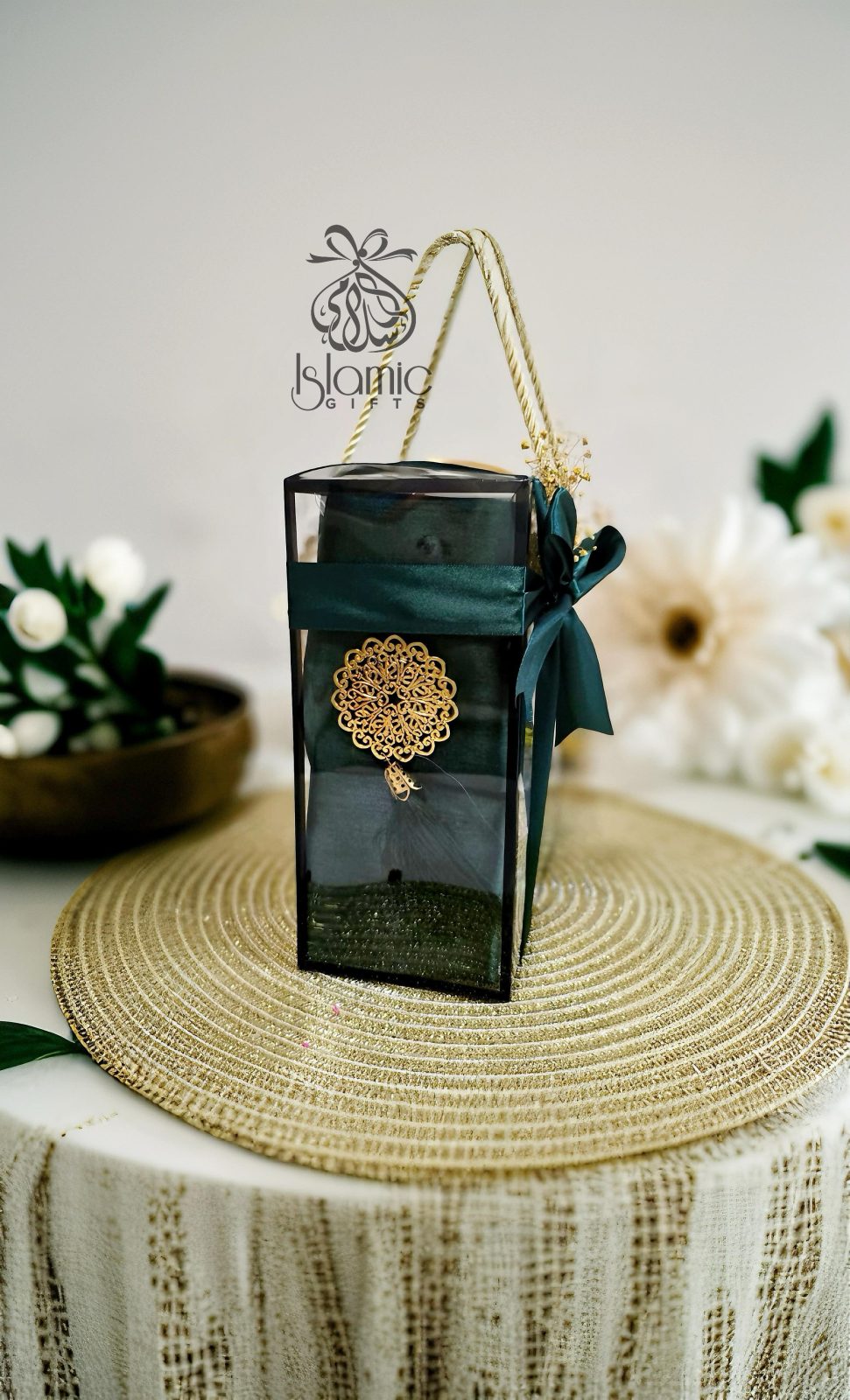 Umrah Gift Hamper-Green - Islamic Gifts